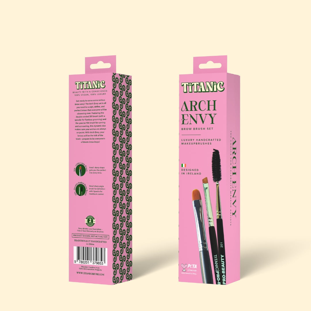 Eyebrow Brushes - Titanic Brush | Perfect Brows Every Time – Titanic Brush Co.