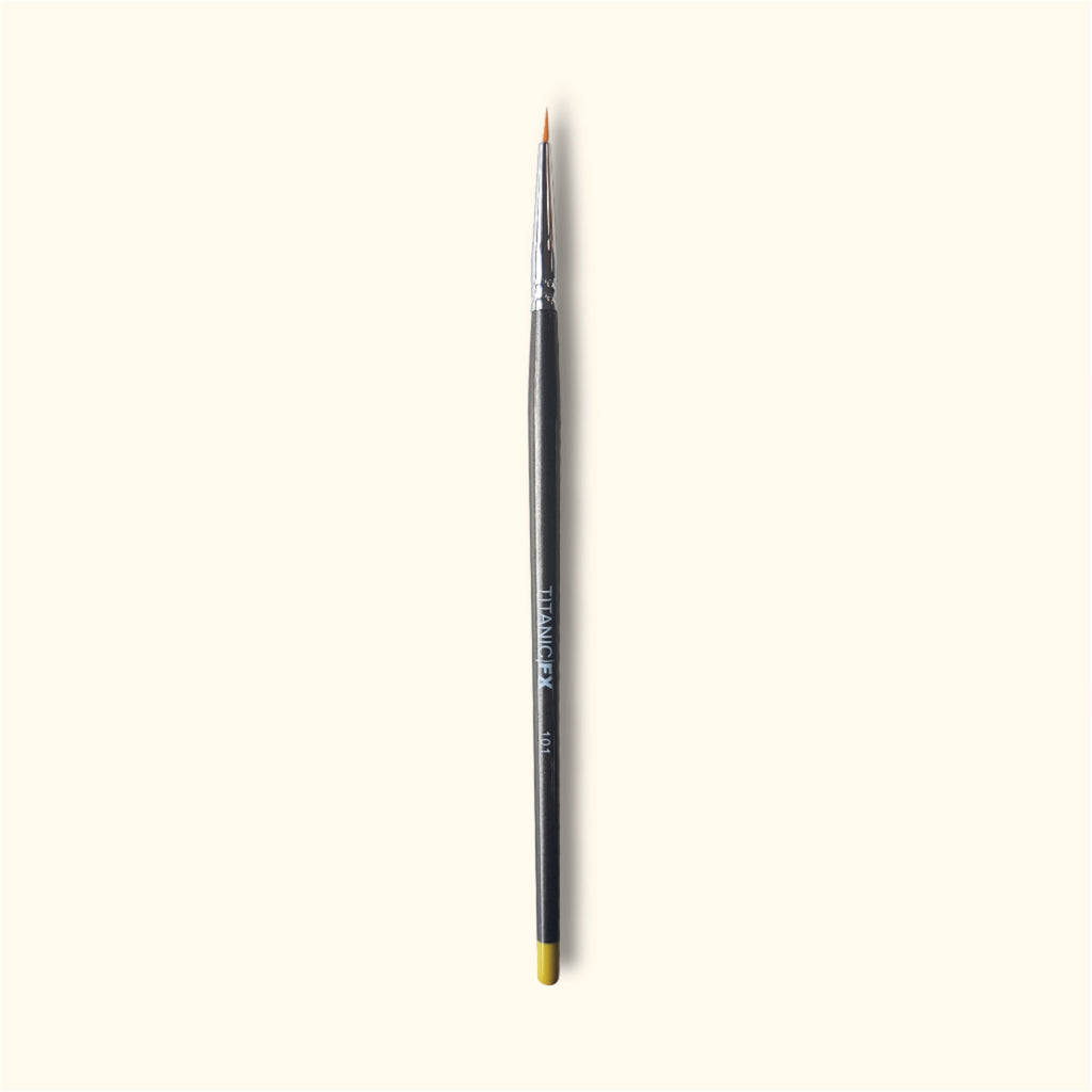 No. 101 Precision Detail Brush - SFX Collection | Titanic Brush Co.