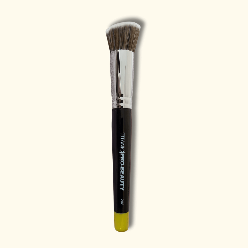 No. 208 Full Coverage Brush - Flawless Coverage | Titanic Brush Co.